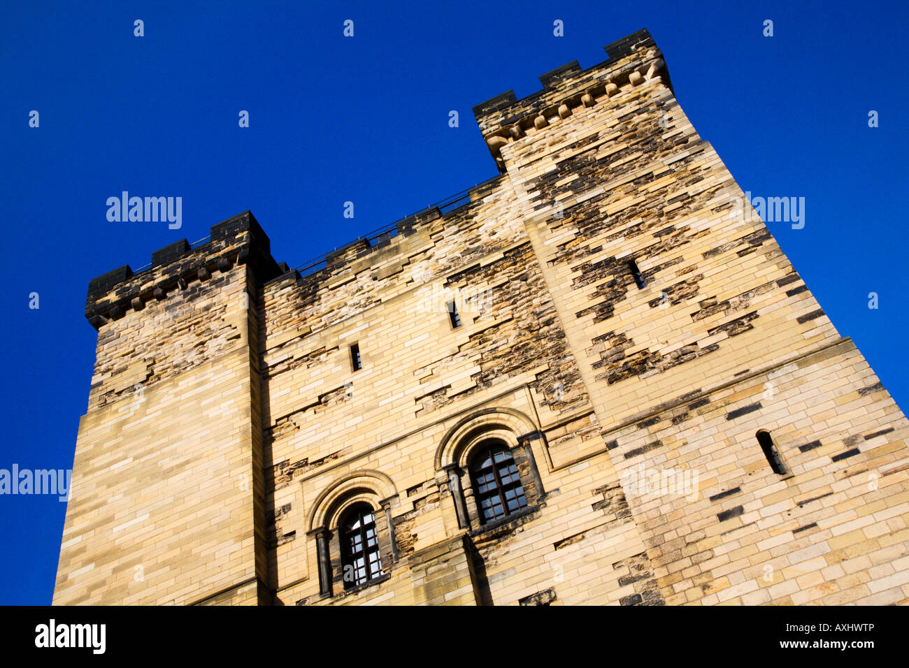 Newcastle upon tyne castle keep england north east england hi-res stock ...