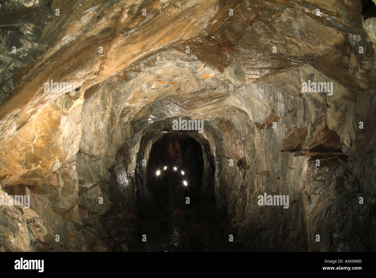 Cave dolgoch falls snowdonia wales hi-res stock photography and images ...