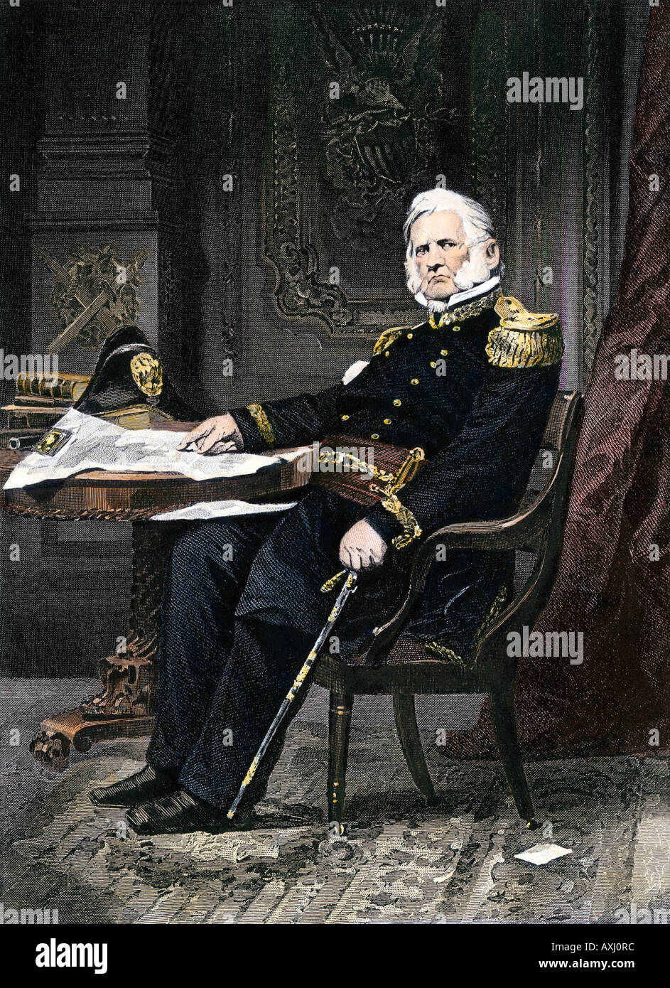 Winfield scott hi-res stock photography and images - Alamy