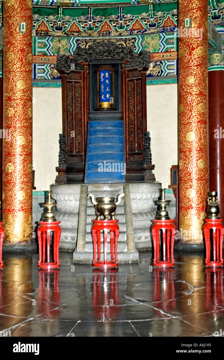 Inside temple of heaven beijing hi-res stock photography and images - Alamy