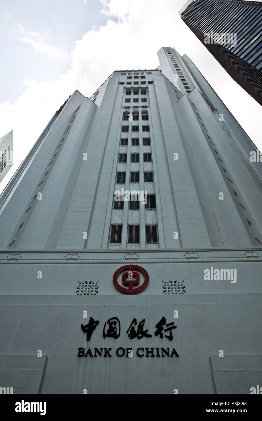 Bank Of China Building Singapore High Resolution Stock Photography and ...