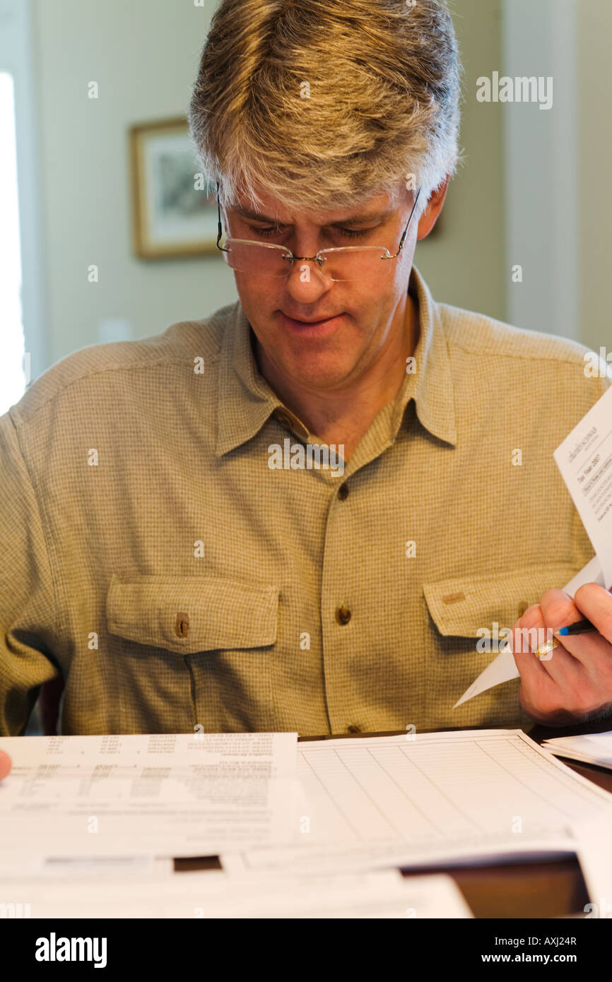 Completing forms hi-res stock photography and images - Alamy