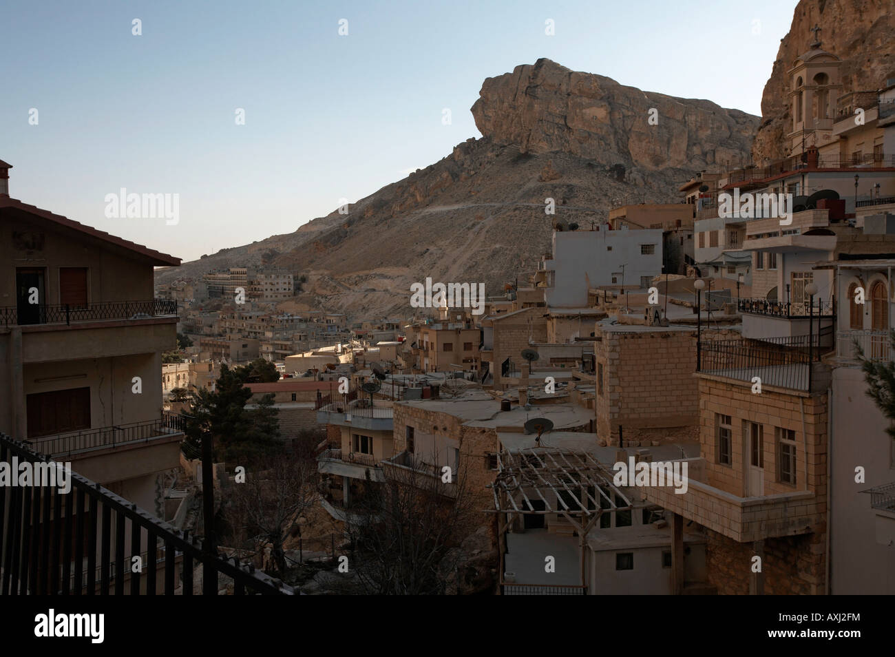 Maaloula Ma'loula Syria mountain village Stock Photo - Alamy
