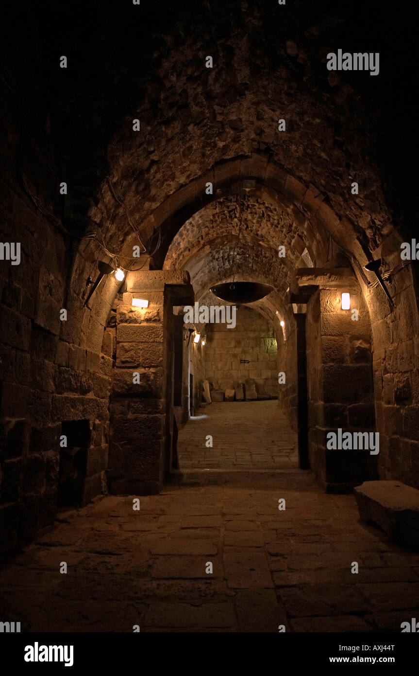 Syria Bosra inside the Ayyubid fort Stock Photo - Alamy