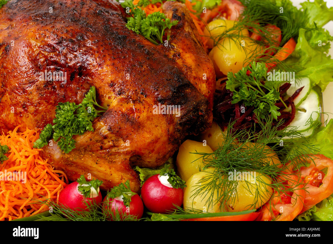 Roast chicken flavour hi-res stock photography and images - Alamy