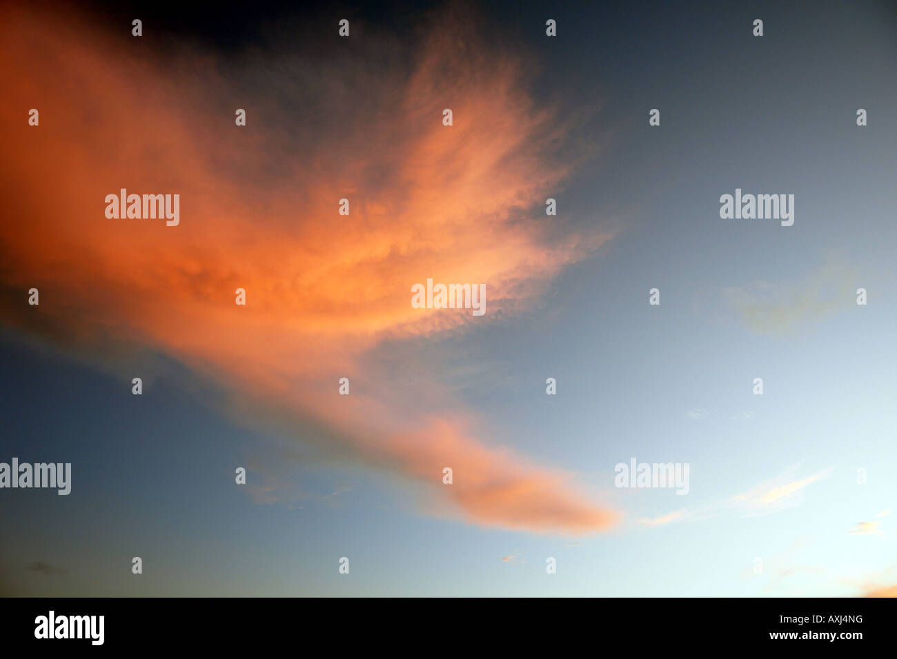 Clouds at Sunset Stock Photo - Alamy