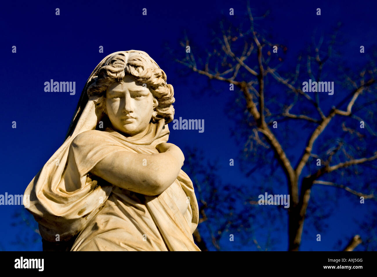 Marble Statue knowledge Clear Blue Sky Bright Brightness Colour ...