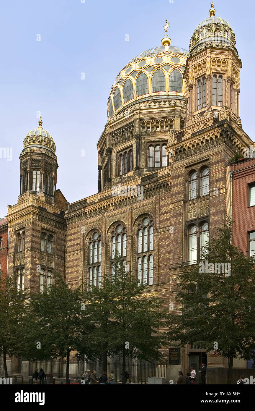 Jewish Synagogue in Berlin Germany Europe dome building architecture ...