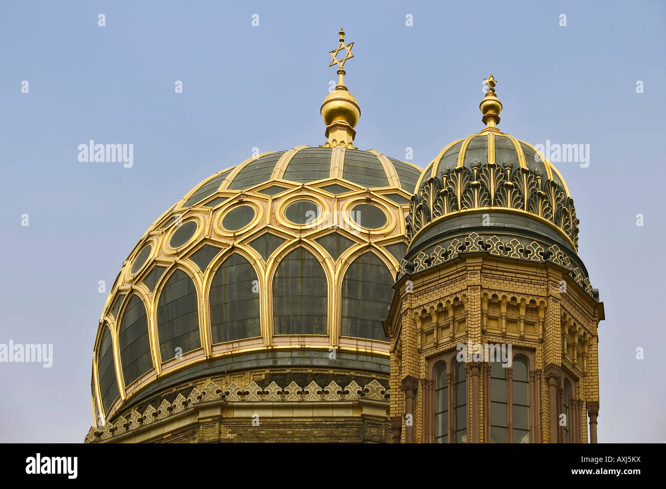 Jewish Synagogue in Berlin Germany Europe dome building architecture ...