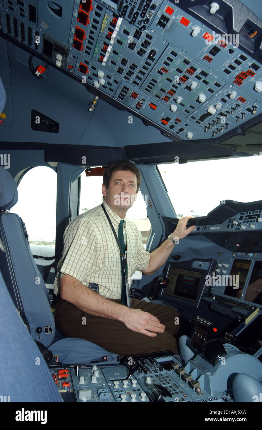 Airbus a380 800 test pilot pascal hi-res stock photography and images ...
