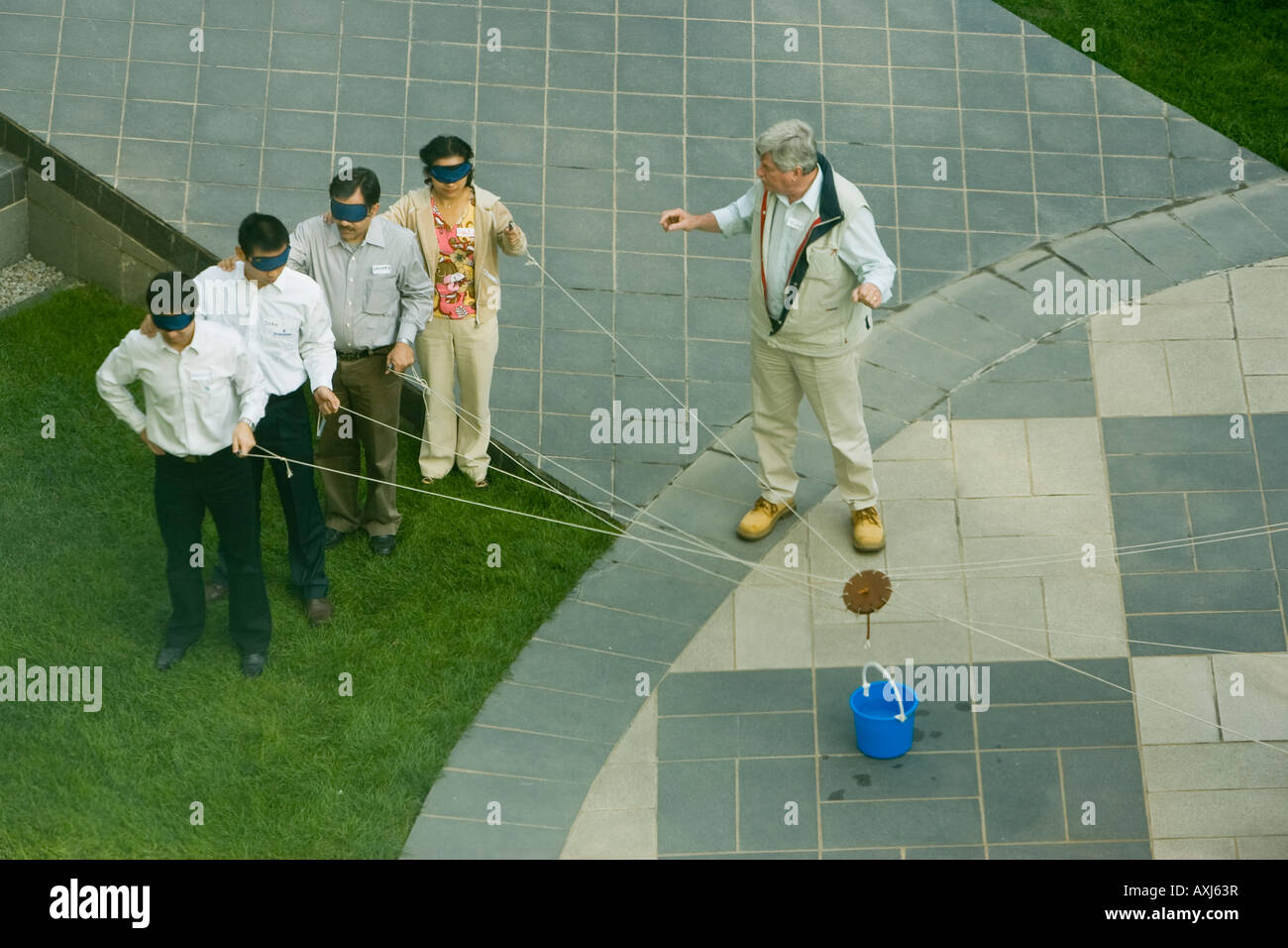 teamwork exercises Beijing capital of People's Republic of China Stock ...