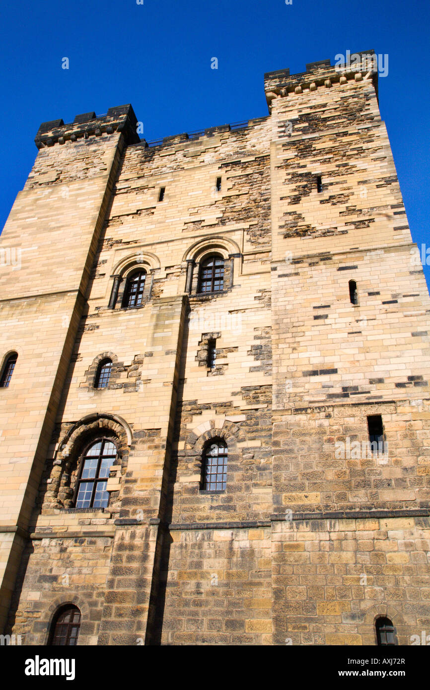 Newcastle upon tyne castle keep england north east england hi-res stock ...