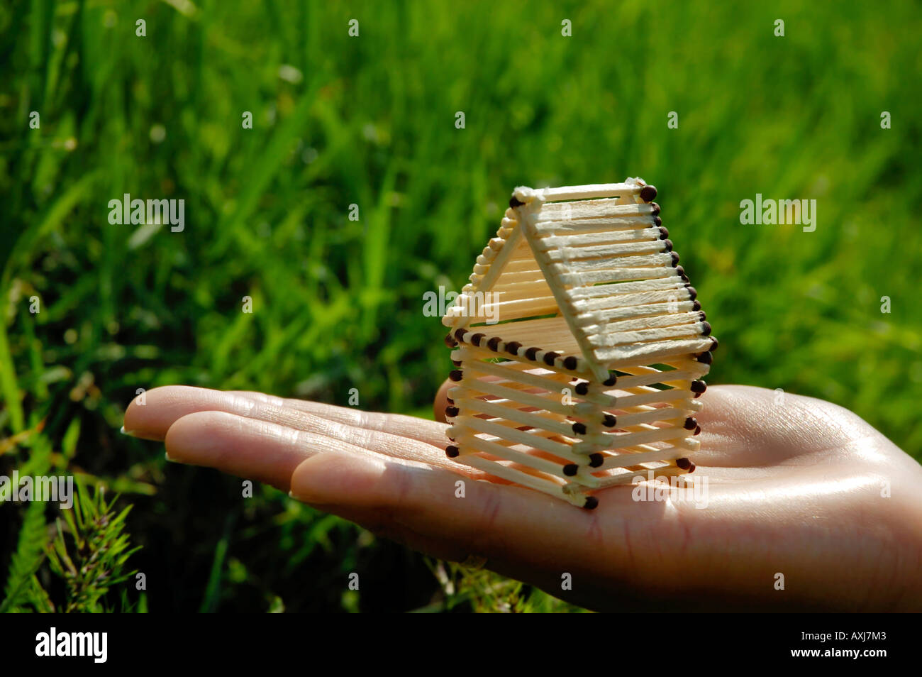 Matchstick Model House High Resolution Stock Photography and Images - Alamy