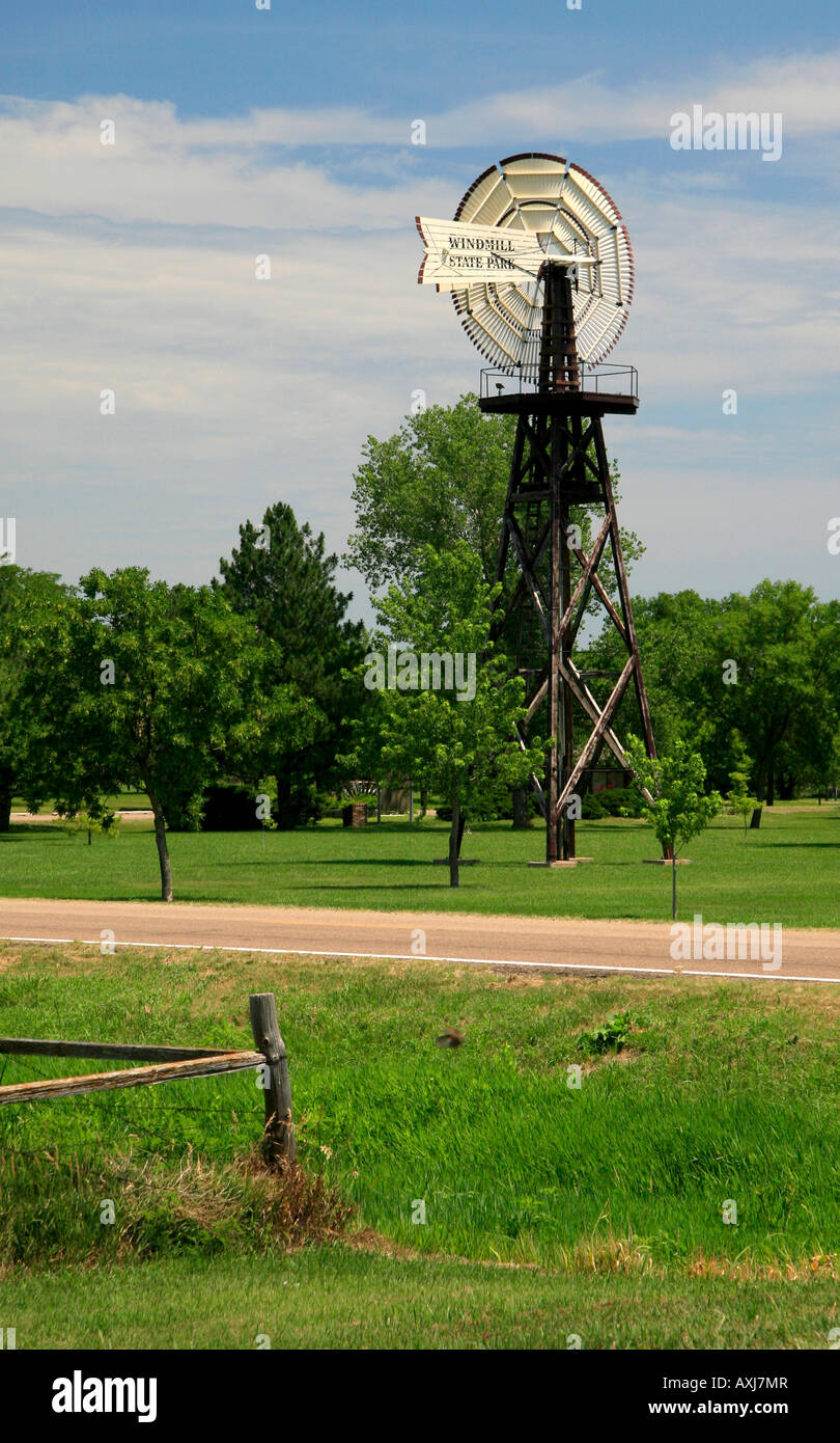 Entrance to Windmill State Park Stock Photo - Alamy