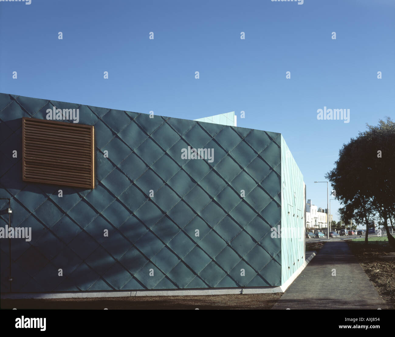 PUBLIC UTILITY BUILDING Stock Photo - Alamy