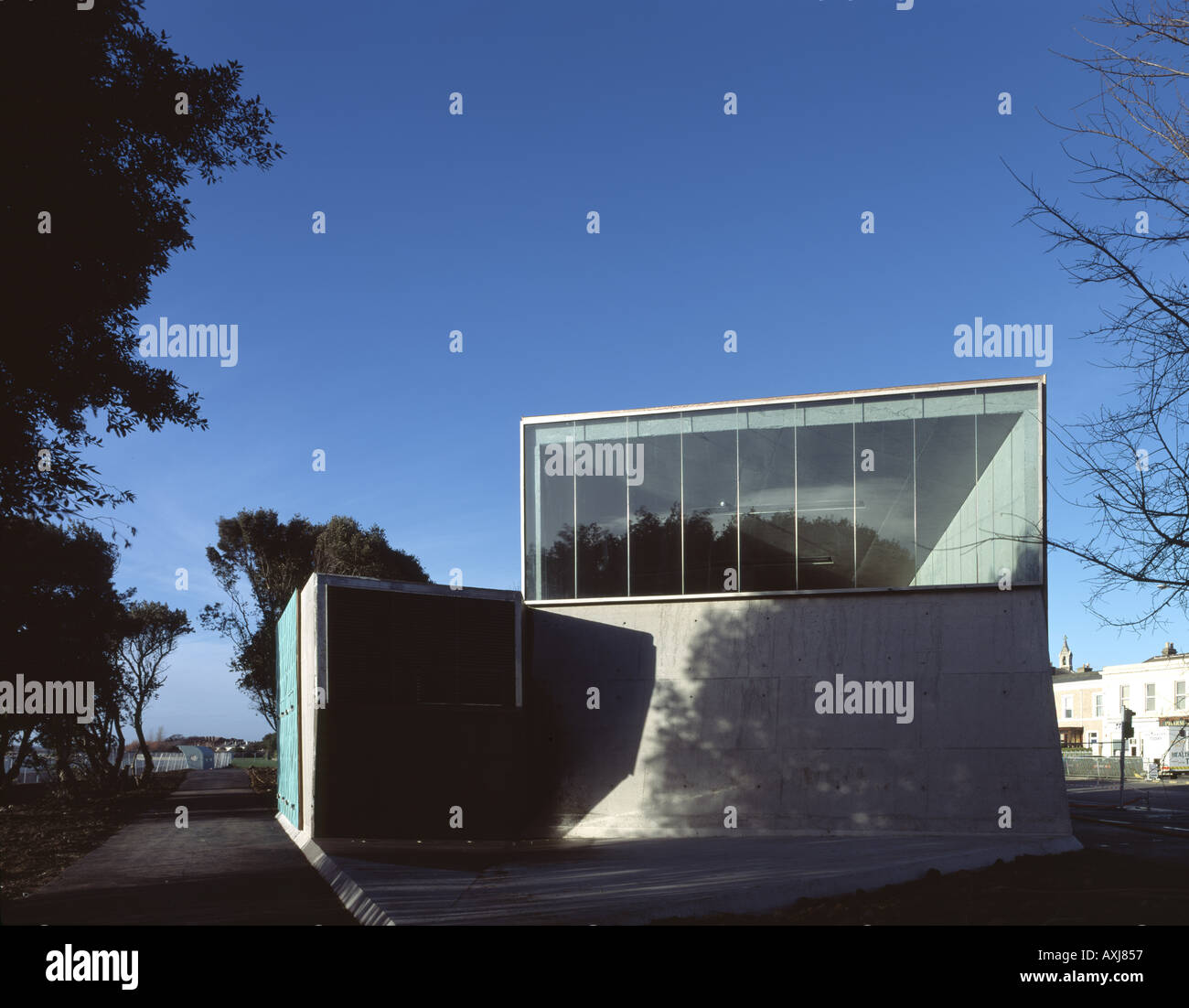 PUBLIC UTILITY BUILDING Stock Photo - Alamy