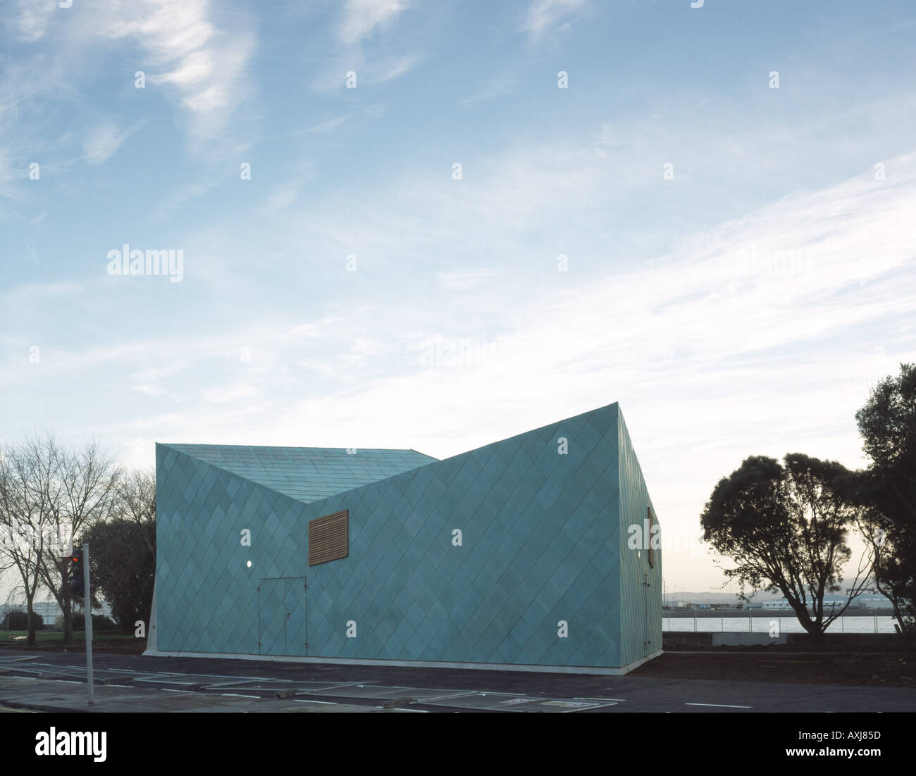 PUBLIC UTILITY BUILDING Stock Photo - Alamy