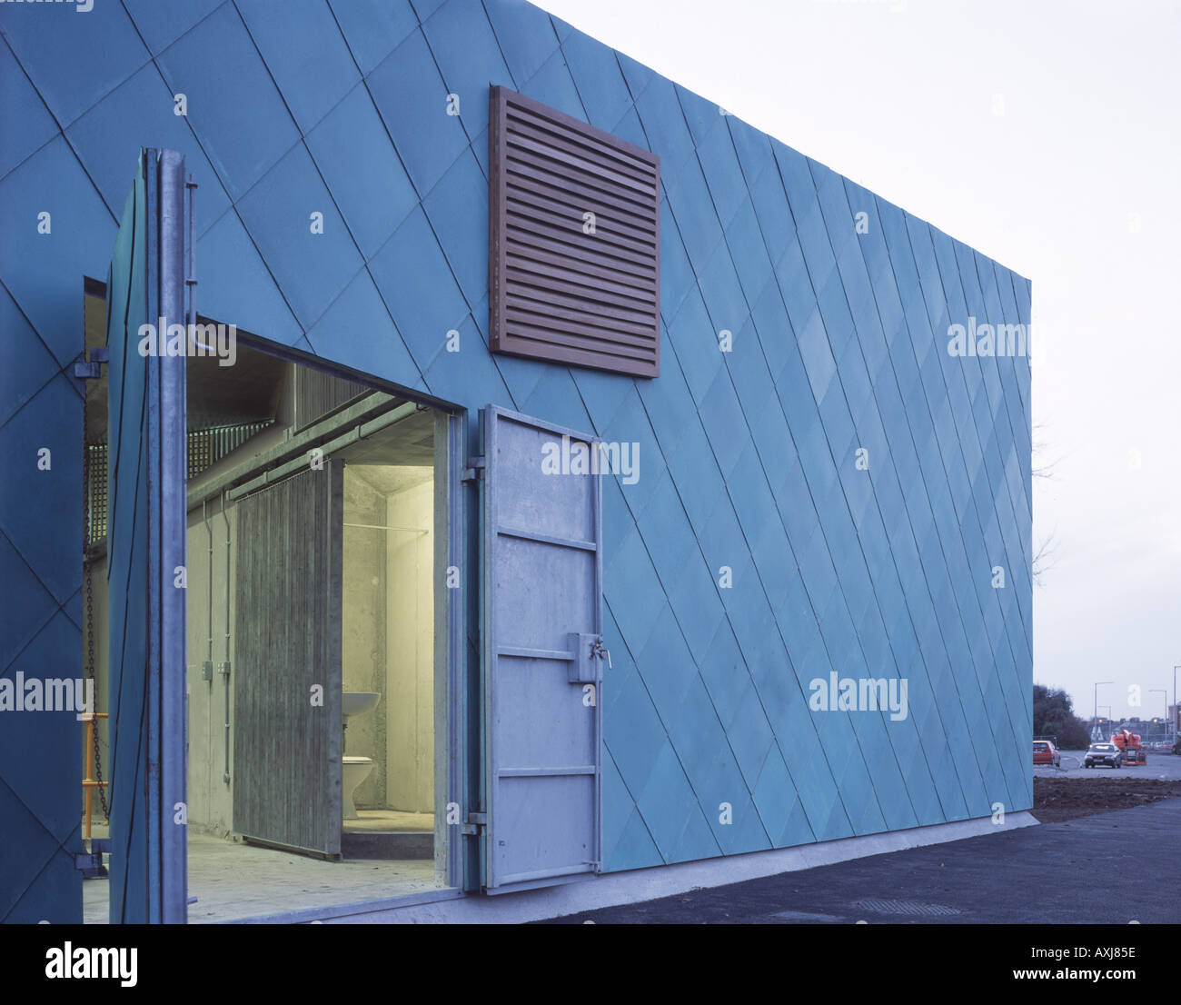 PUBLIC UTILITY BUILDING Stock Photo - Alamy