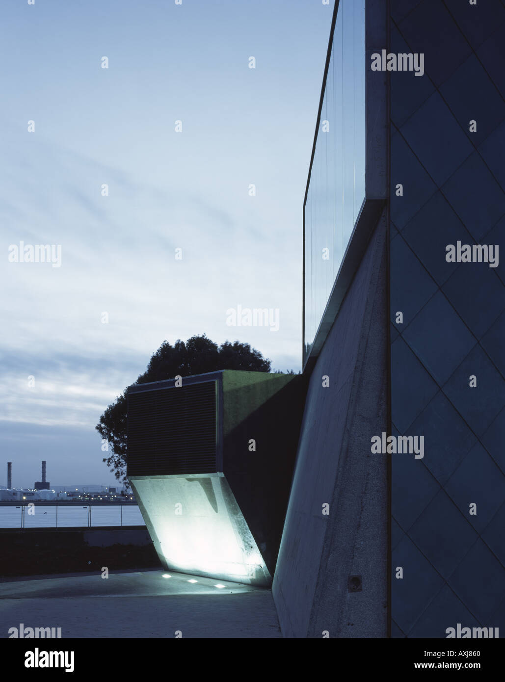 PUBLIC UTILITY BUILDING Stock Photo - Alamy