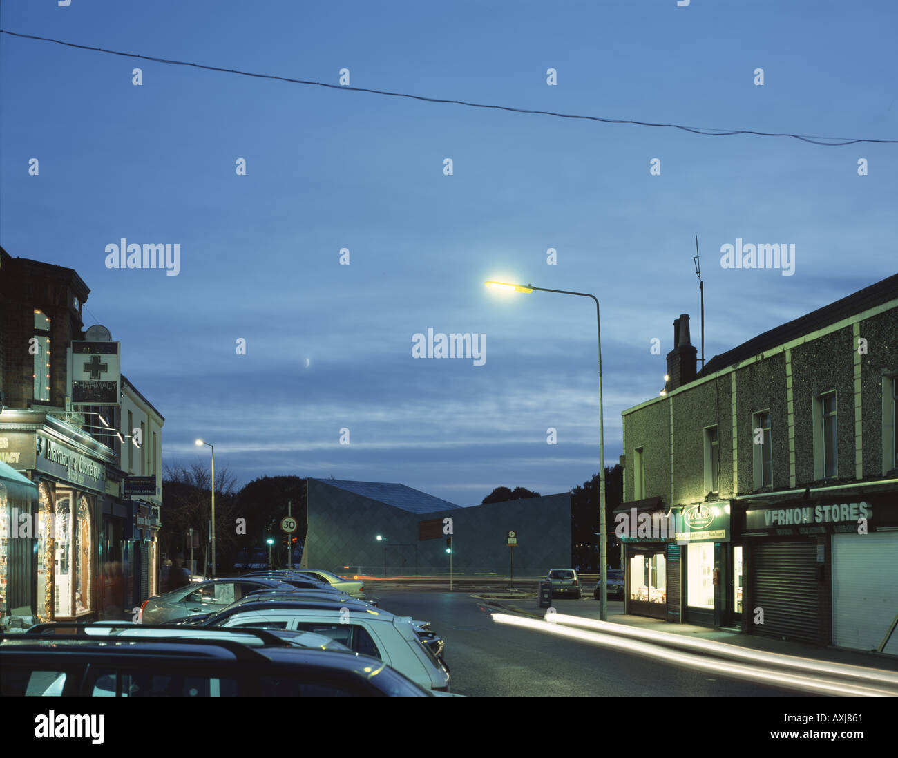 PUBLIC UTILITY BUILDING Stock Photo - Alamy