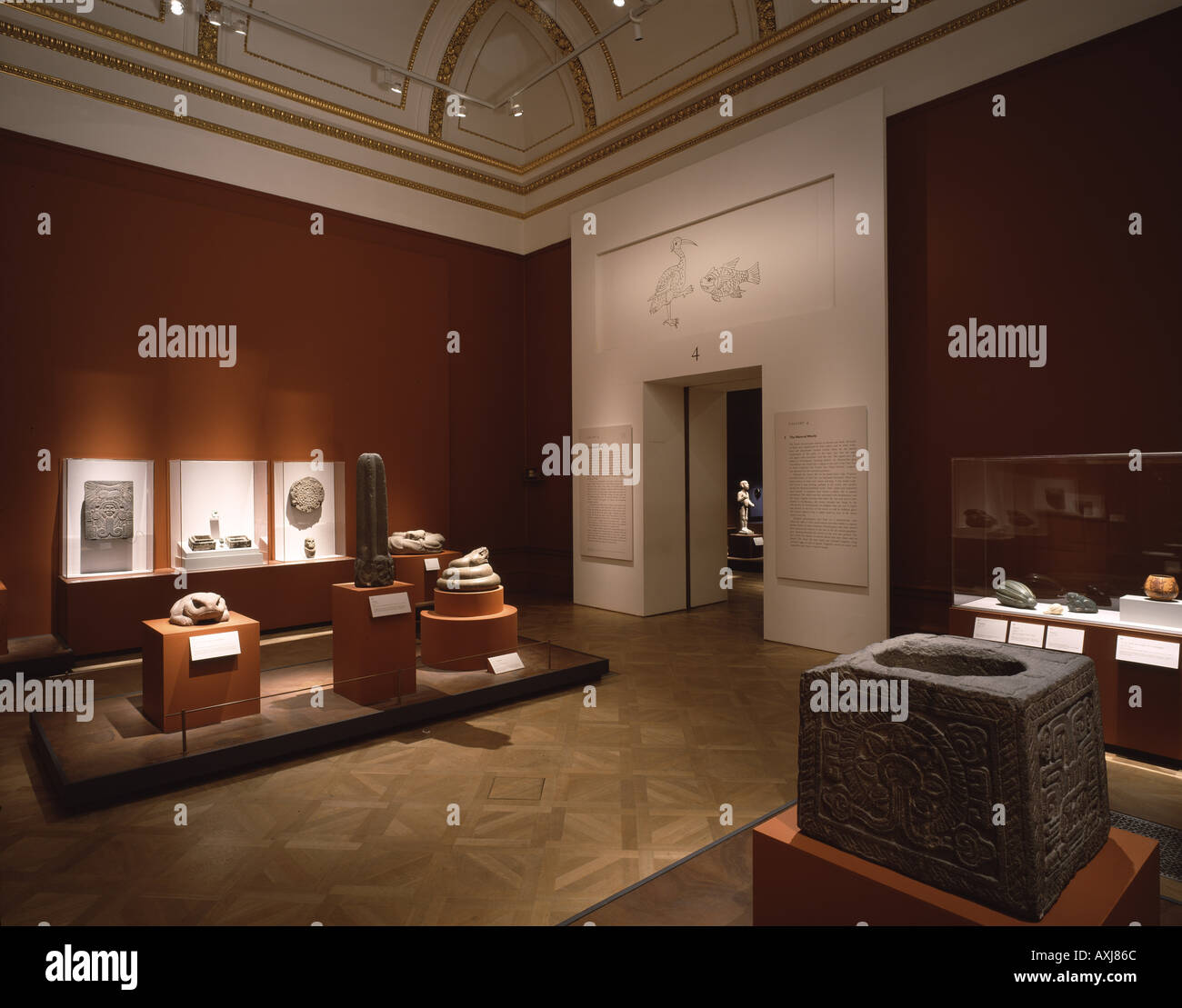 AZTEC EXHIBITION ROYAL ACADEMY OF ARTS Stock Photo - Alamy