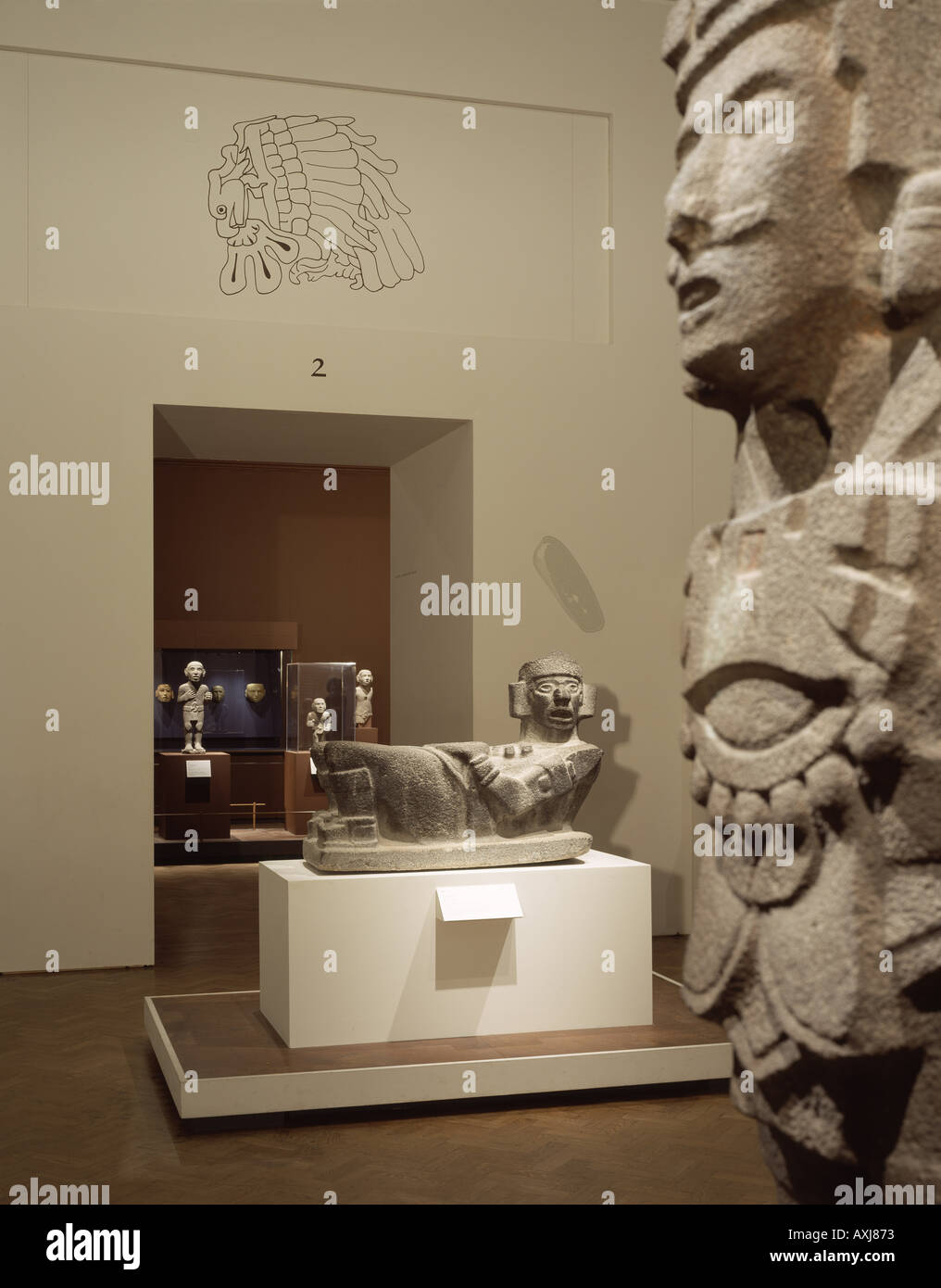 AZTEC EXHIBITION ROYAL ACADEMY OF ARTS Stock Photo - Alamy