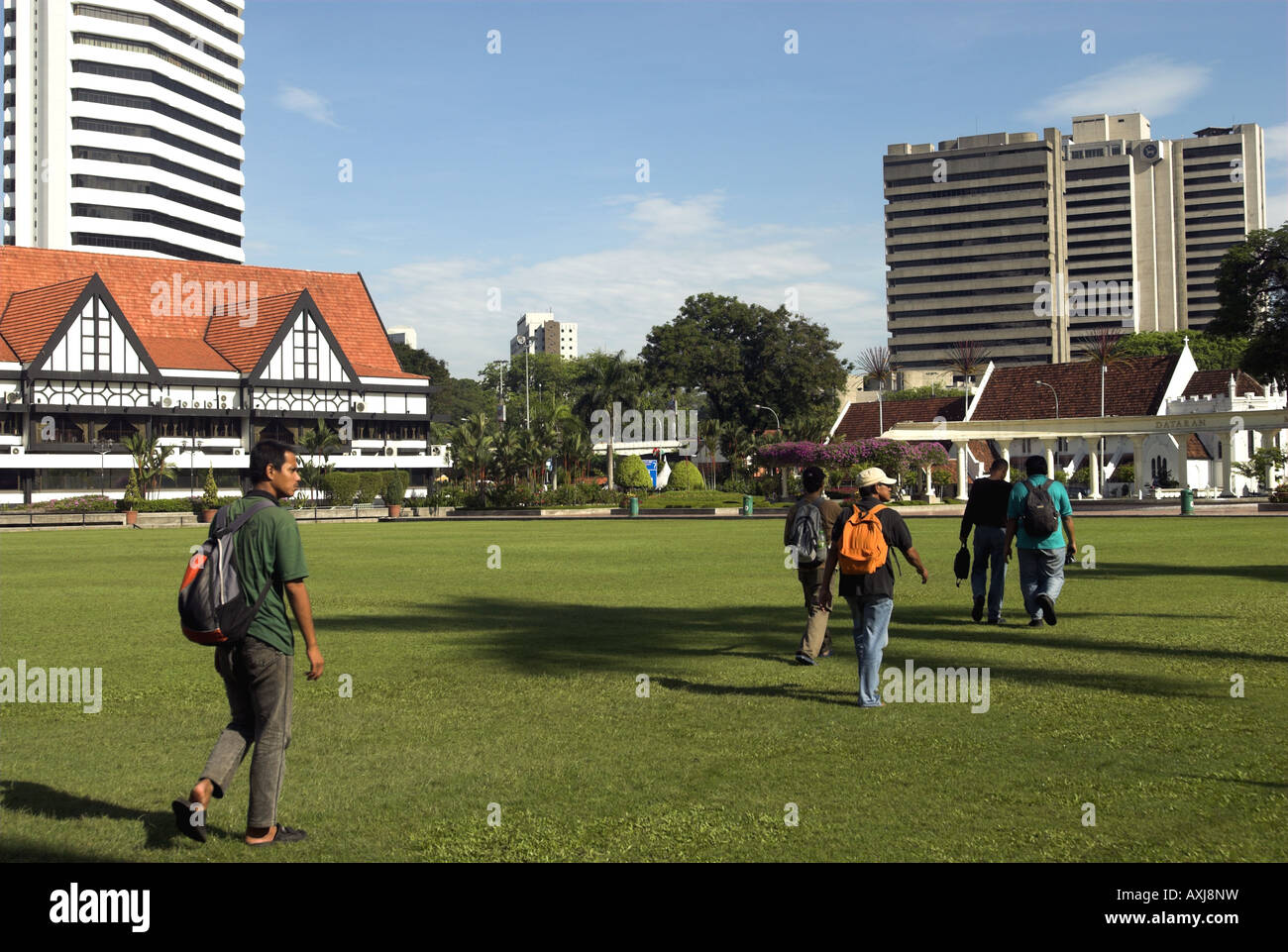 Merdeka (Independence) Square with Royal Selangor Club, Kuala Lumpur ...
