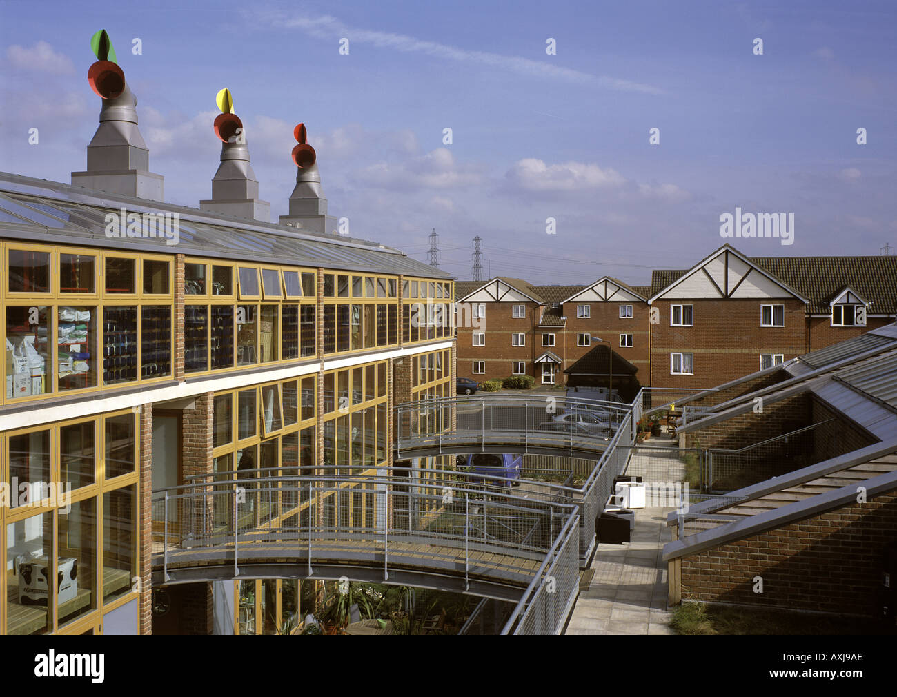 Beddington zero energy development bedzed hi-res stock photography and ...