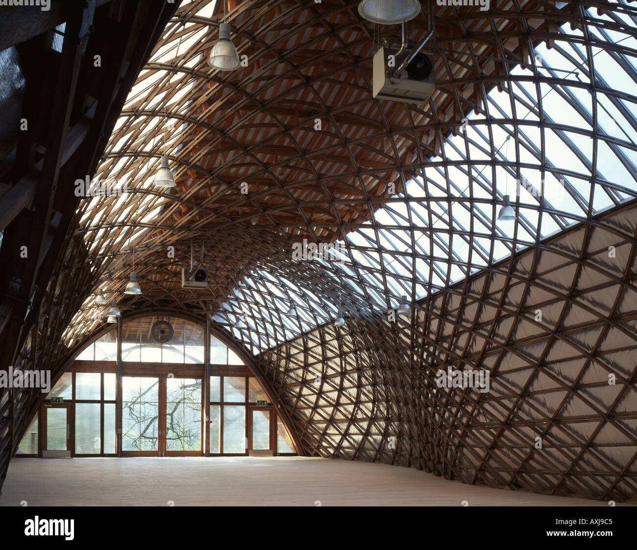 THE DOWNLAND GRIDSHELL WEALD AND DOWNLAND OPEN AIR MUSEUM Stock Photo ...