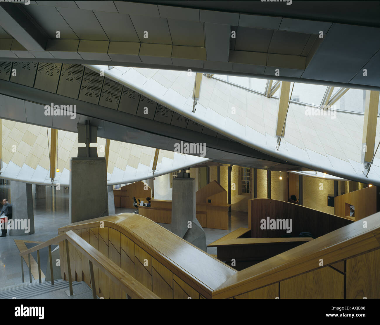 Scottish parliament garden lobby hi-res stock photography and images ...