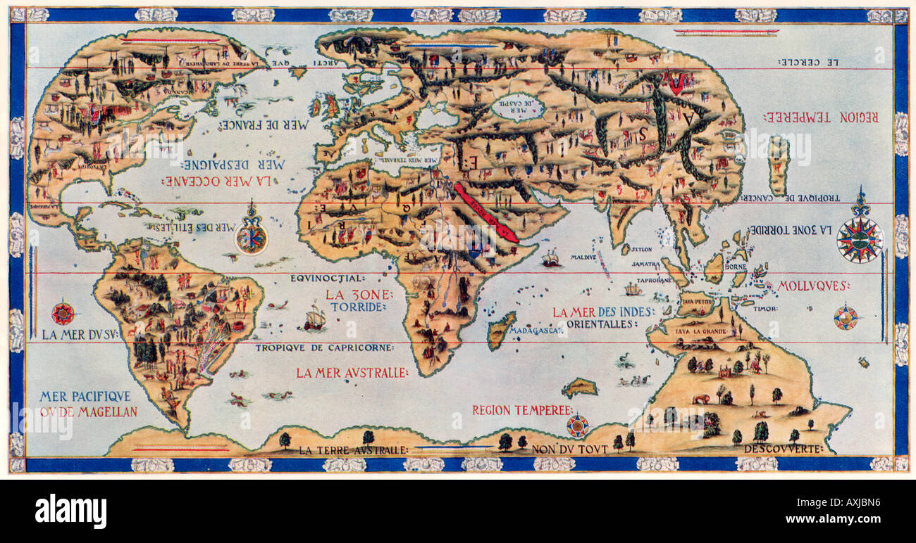 Map europe 16th century High Resolution Stock Photography and Images ...