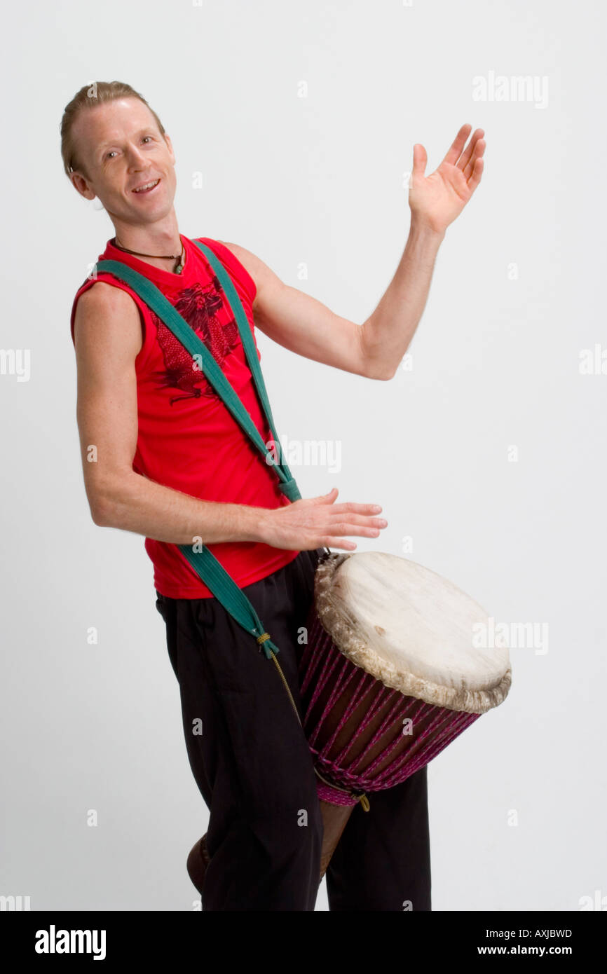 Djembe player hi-res stock photography and images - Alamy