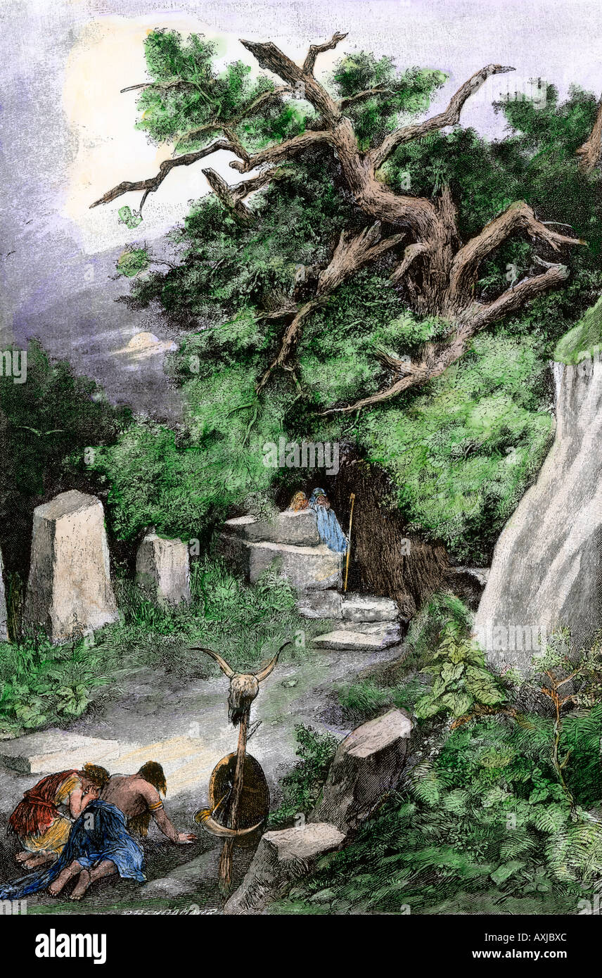 Druid oak hi-res stock photography and images - Alamy