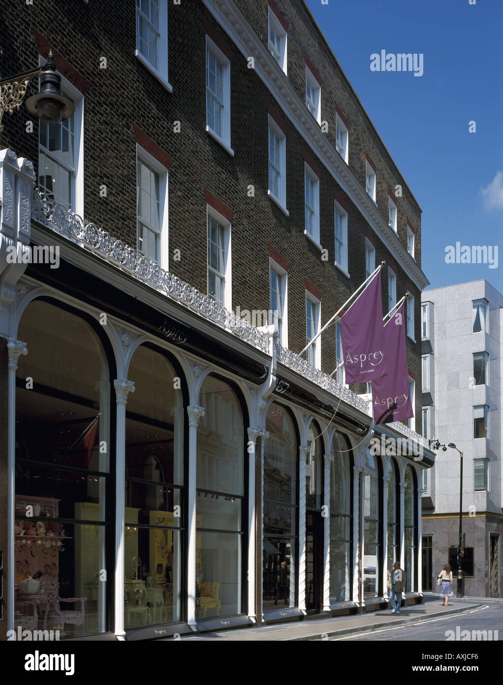 ASPREY COURTYARD DEVELOPMENT Stock Photo - Alamy