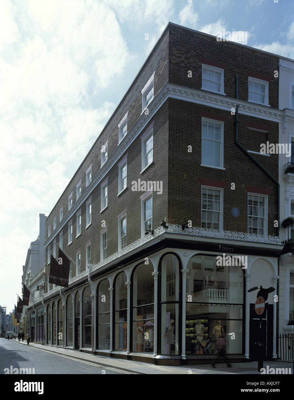 ASPREY COURTYARD DEVELOPMENT Stock Photo - Alamy