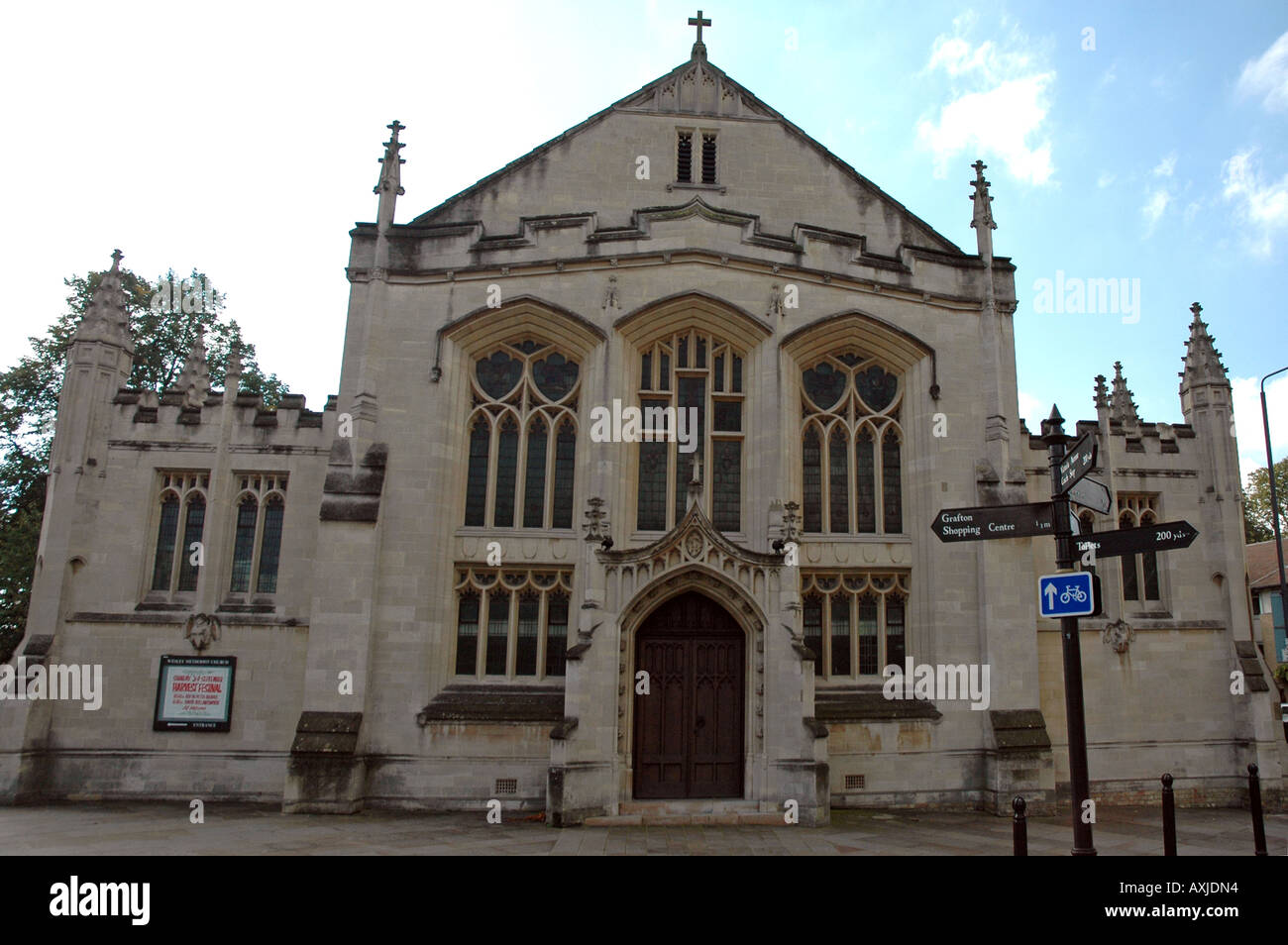 Wesley Methodist Church in Cambridge, UK Stock Photo - Alamy