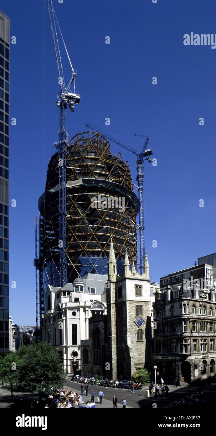 SWISS RE HEADQUARTERS Stock Photo - Alamy