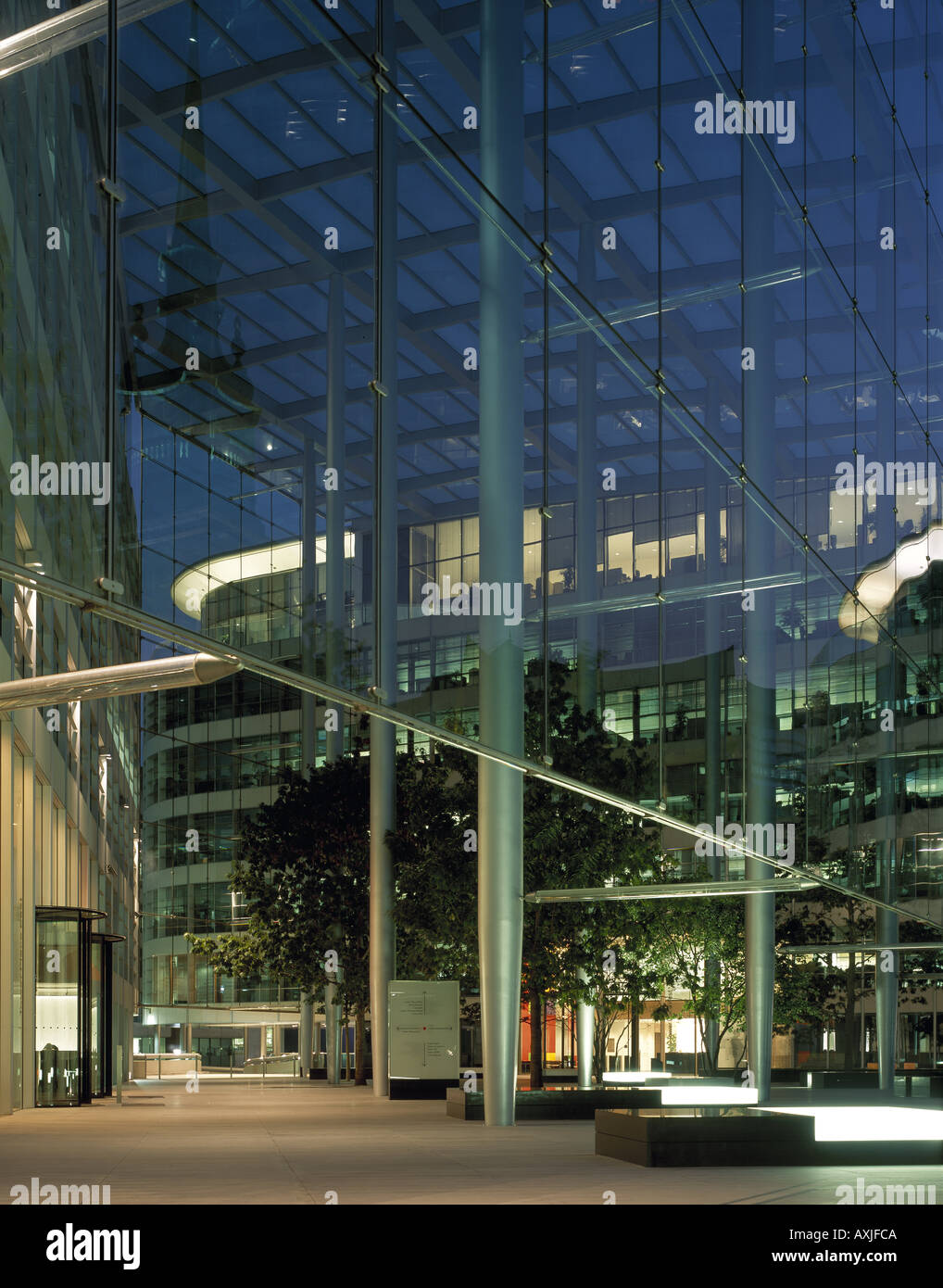 Glass tower indoor hi-res stock photography and images - Alamy