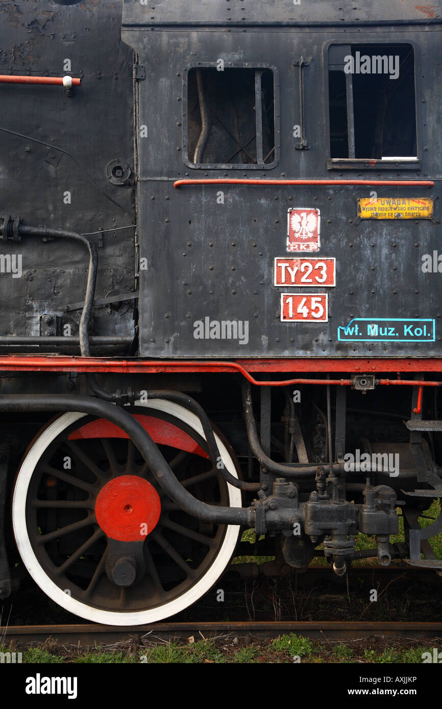 Steam engine locomotive Ty23 from 1927 Stock Photo - Alamy