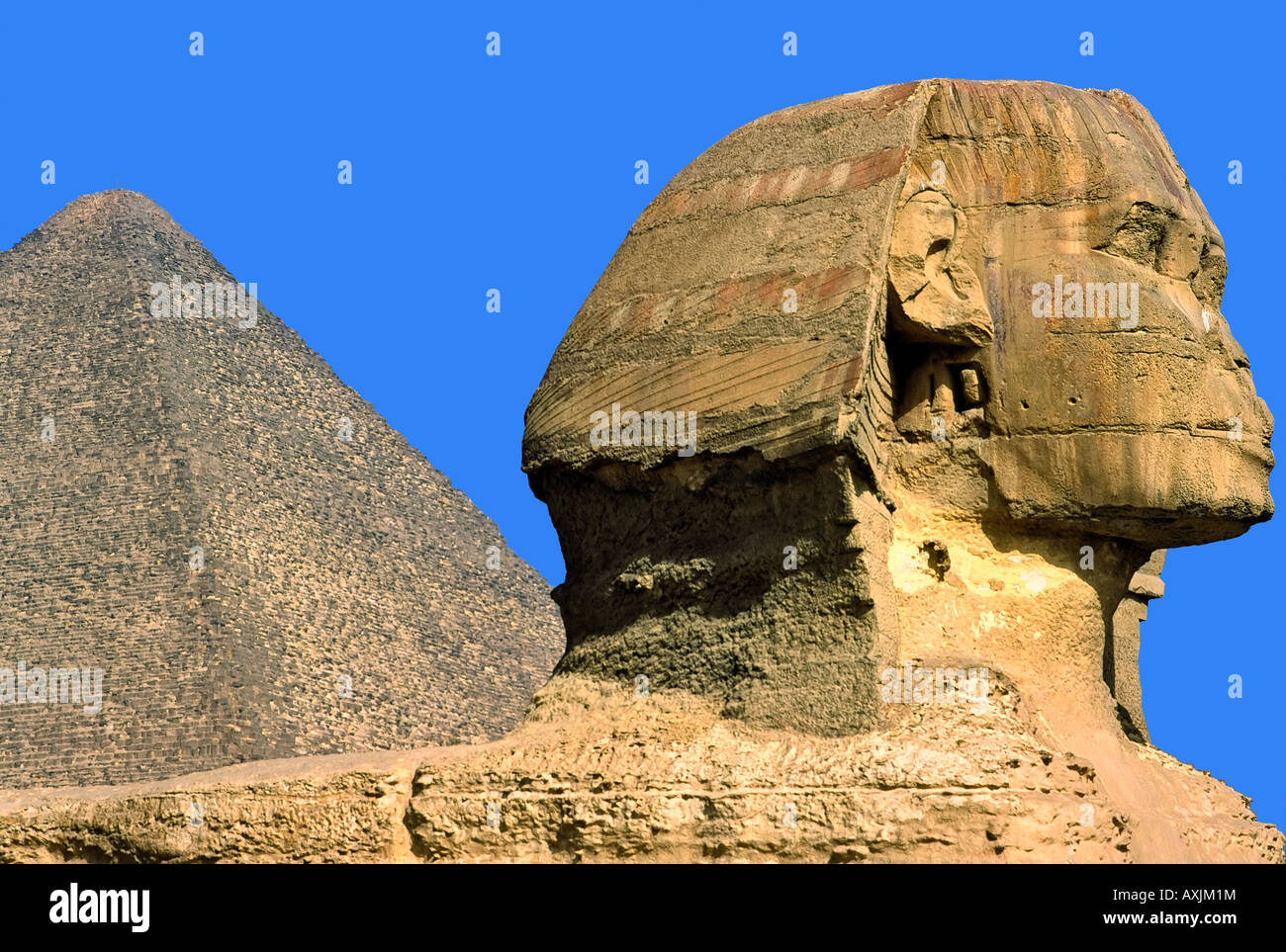 Famous great sphinx giza hi-res stock photography and images - Alamy