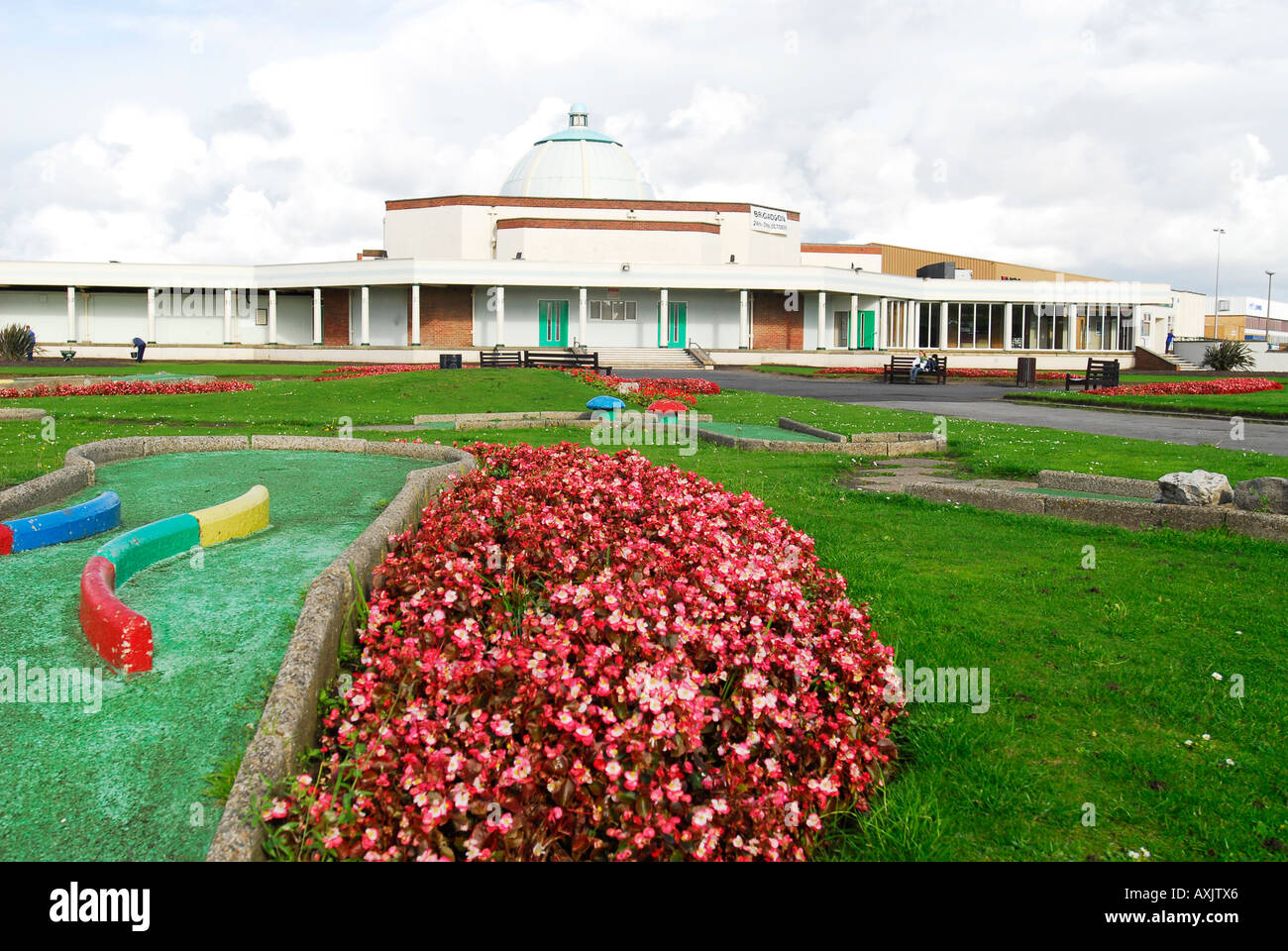 Marine Hall Fleetwood Stock Photo - Alamy