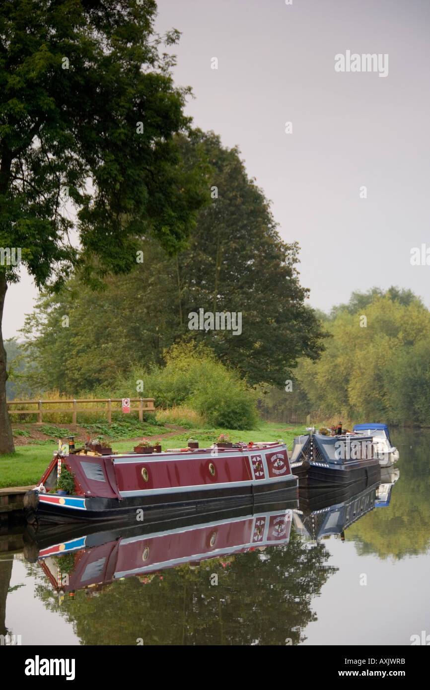 Two river barges on the River Don in Yorkshire Stock Photo - Alamy