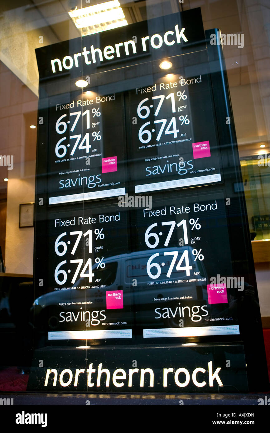 Northern rock bank logo hi-res stock photography and images - Alamy