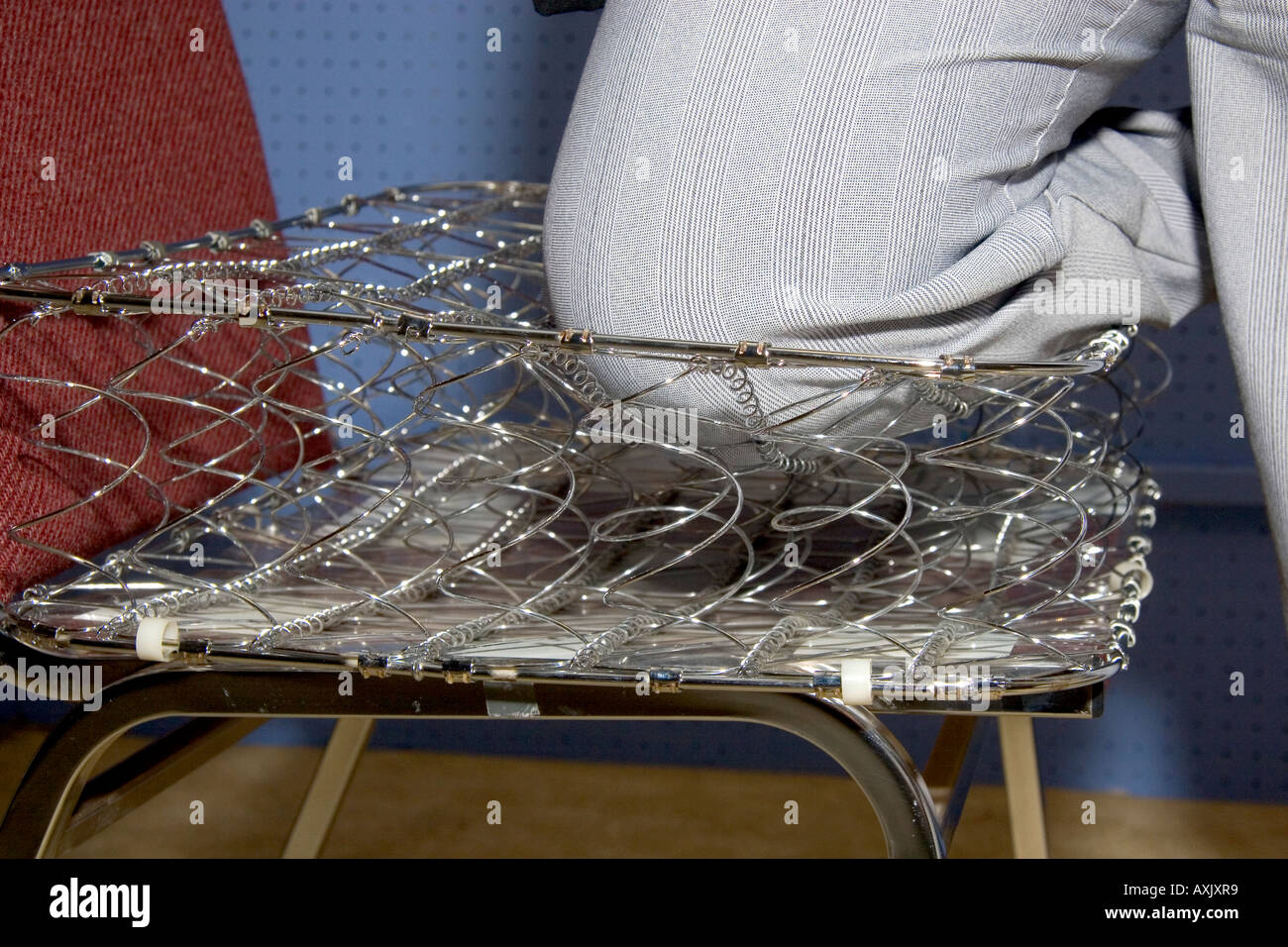 Cutaway view and linear compression of bed springs Stock Photo - Alamy