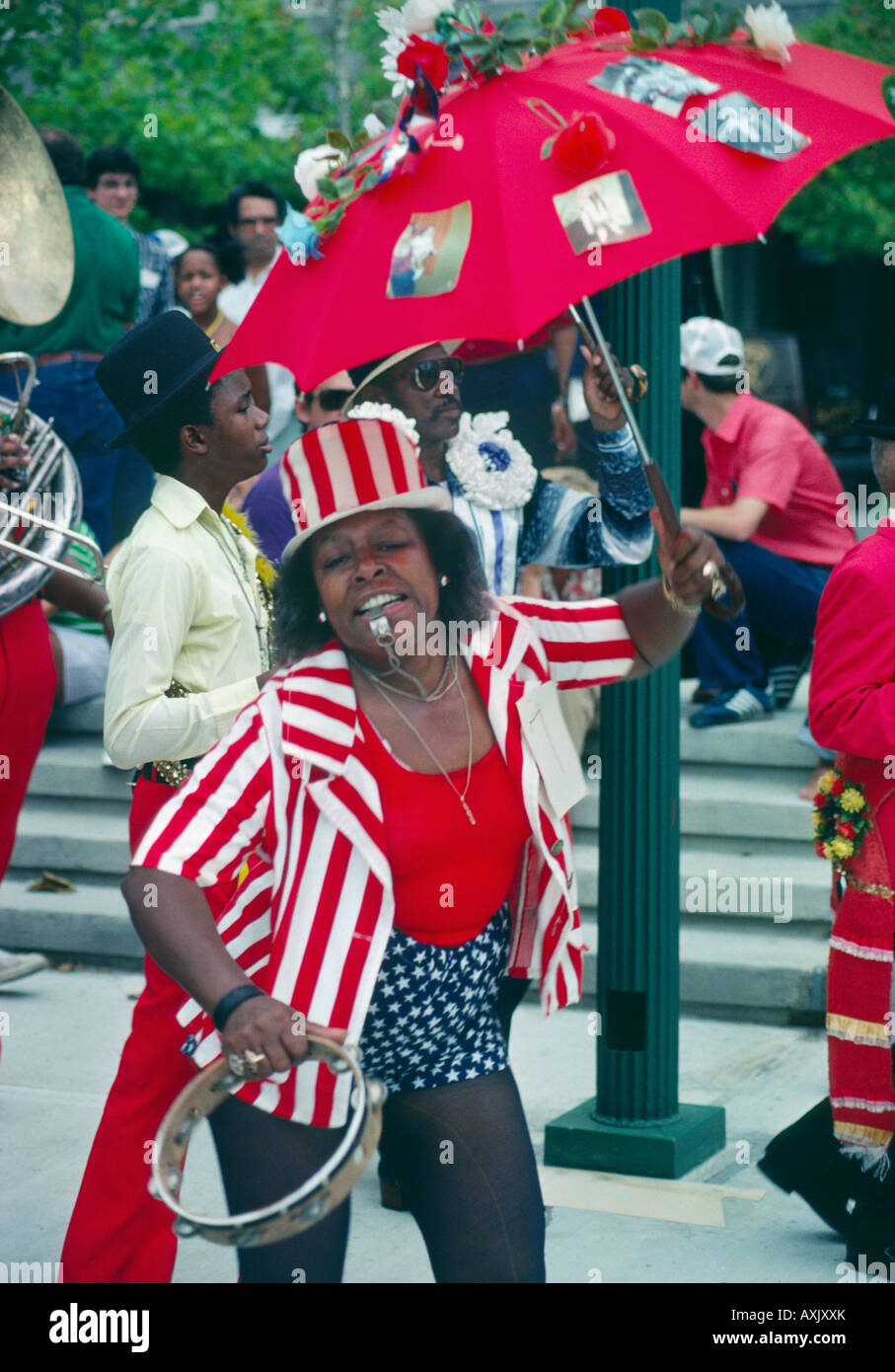 Woman blowing whistle hi-res stock photography and images - Alamy
