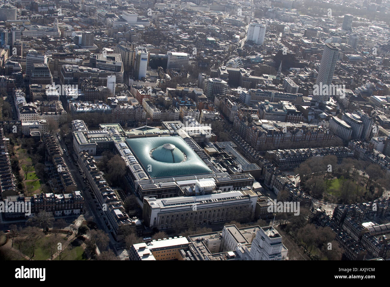 Aerial british museum london hi-res stock photography and images - Alamy
