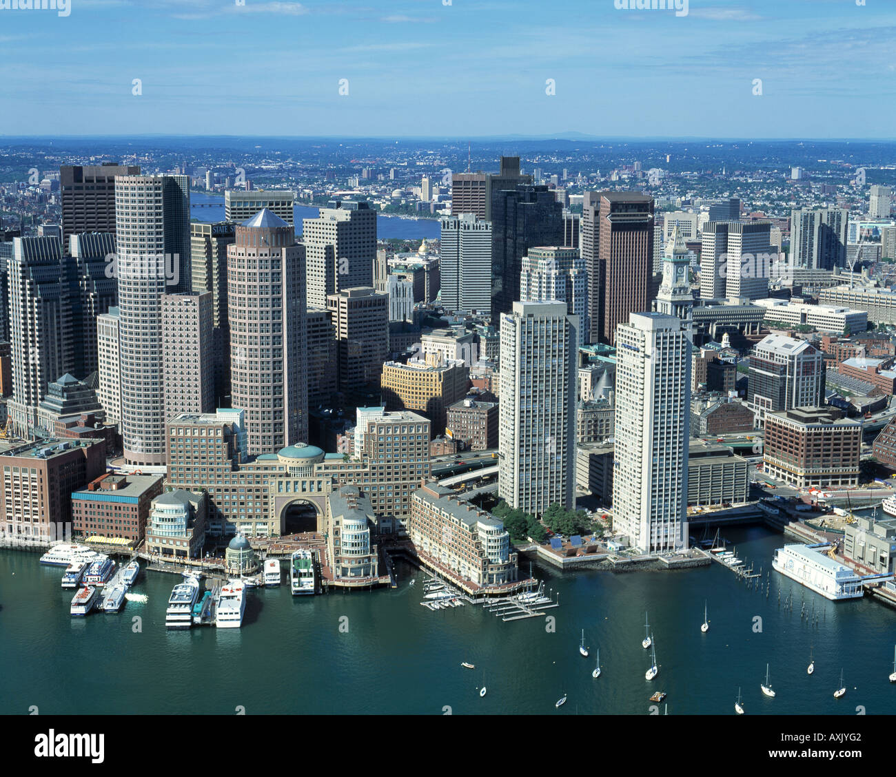 Boston Harbour Panorama High Resolution Stock Photography and Images ...