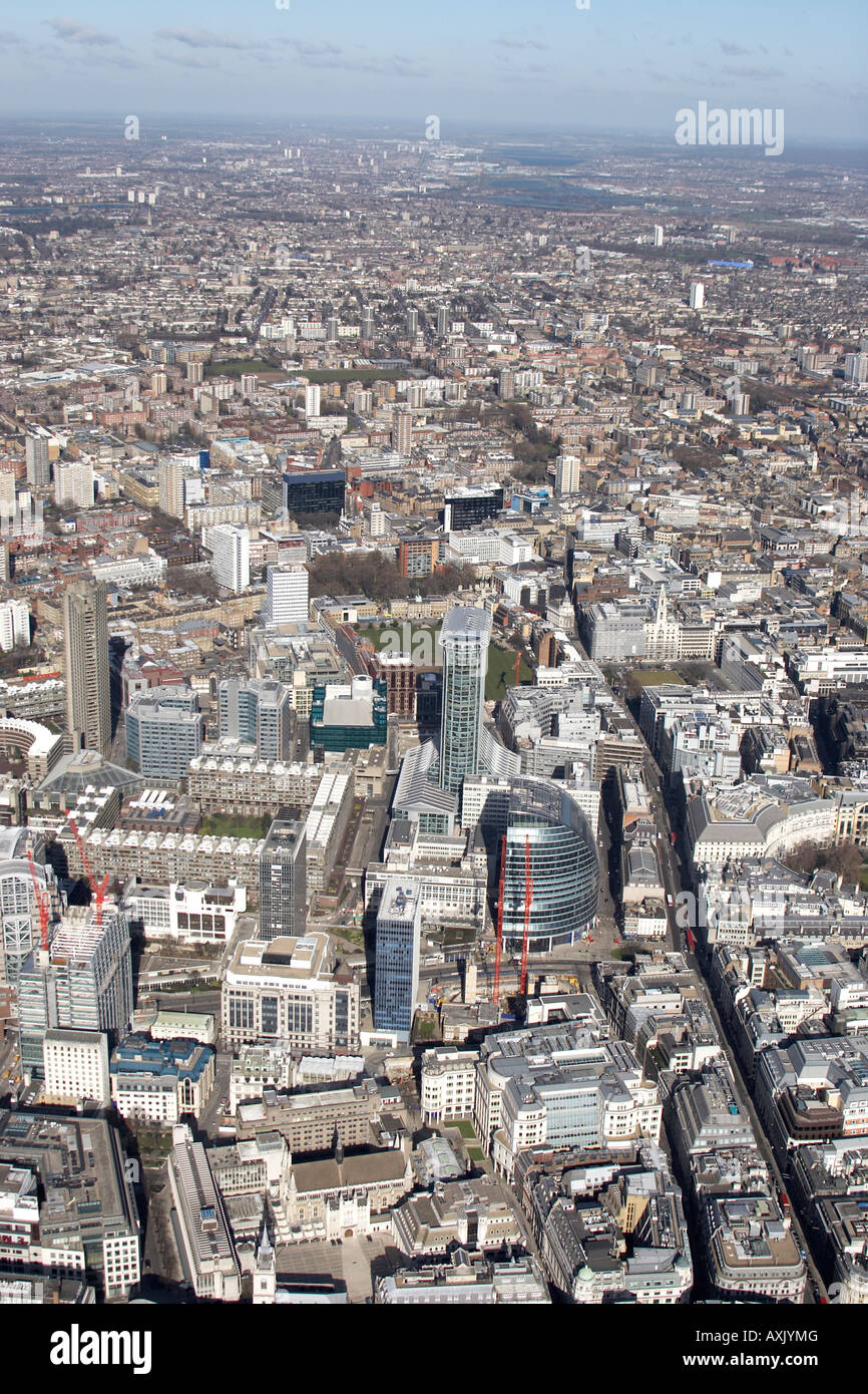 Moorgate aerial hi-res stock photography and images - Alamy