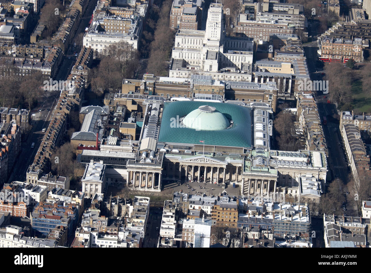 Aerial british museum london hi-res stock photography and images - Alamy