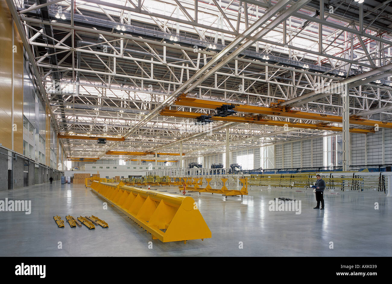 BRITISH AEROSPACE FACTORY Stock Photo - Alamy